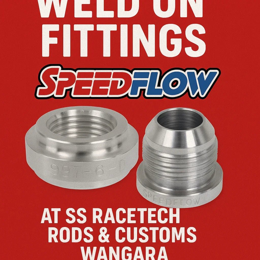 Speedflow Weld On Fittings | AN, NPT & ORB Weld Bungs - SS Racetech ...